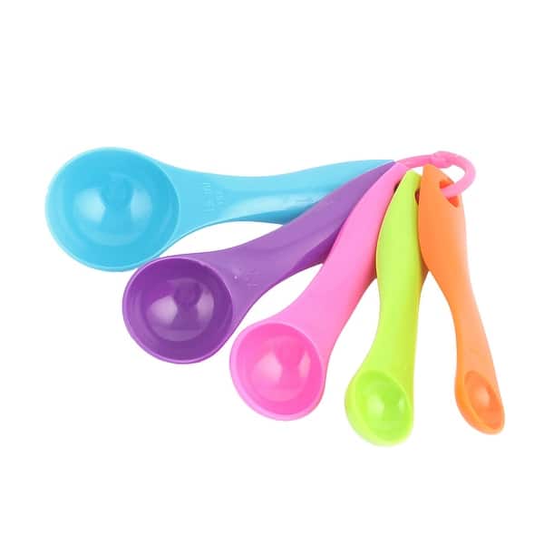 measuring spoons pink