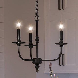 Luxury Cottagecore Chandelier, 17"H x 18"W, with Farmhouse Style, Oil ...