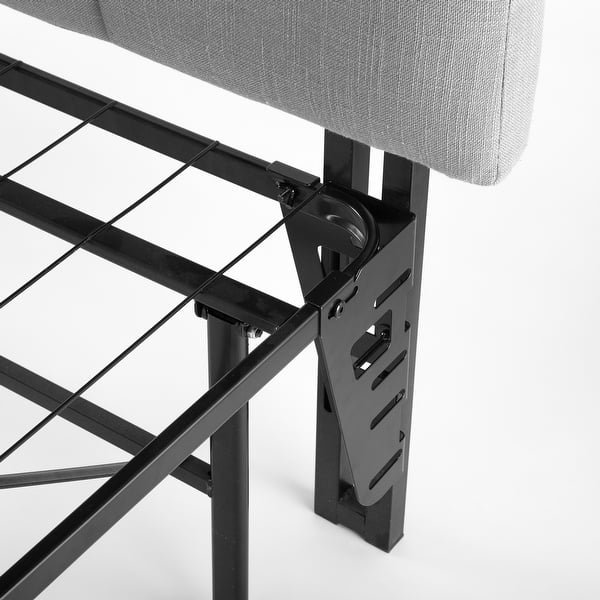 Priage by ZINUS 16 Inch SmartBase® Headboard or Footboard Brackets, Set ...