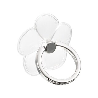 Clear Phone Ring Holder, Diamond Finger Grip Stand (Leaves Shape ...