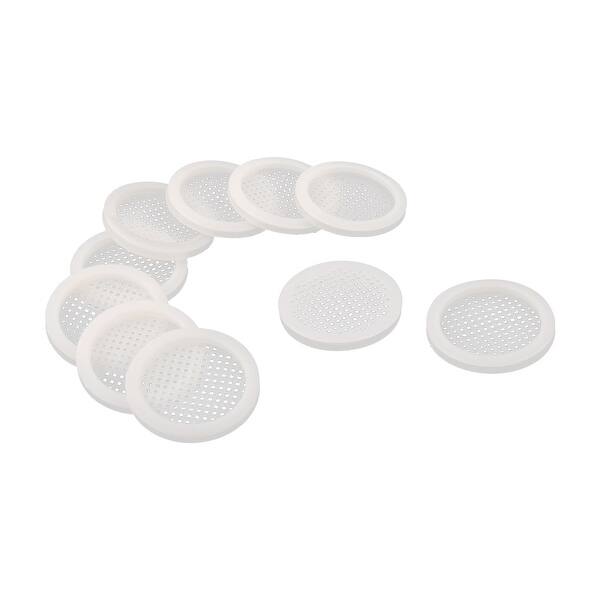 Plastic Cupboard Perforated Mesh Air Vents Louver Ventilation 5mm 10pcs ...