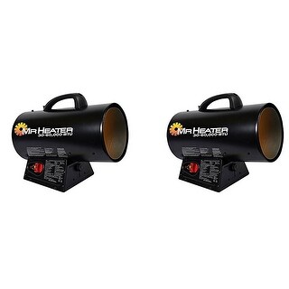 Mr. Heater 60,000 BTU Forced Air Propane Jobsite Construction Heater (2 ...