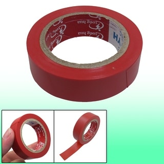 13m Length Red Self Adhesion PVC Electrical Insulating Tape - Bed Bath ...