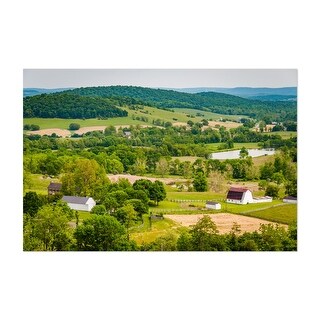 Rural Virginia From Sky Meadows Photography Nature Art Print/Poster ...