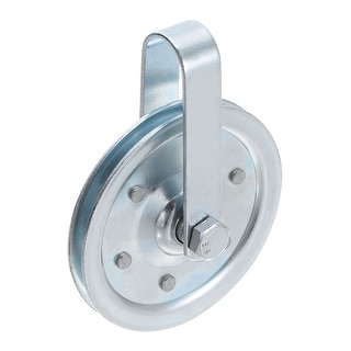 1 Set Garage Door Pulley 108mm 4 Inch OD Garage Cable Pulley for Garage ...
