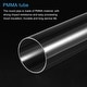 Clear Rigid Acrylic Pipe 41mm ID x 45mm OD x 200mm Round Tube - Bed ...
