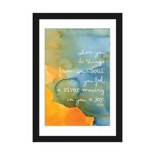 iCanvas "Soul River - Rumi" by Willow & Olive - Bed Bath & Beyond ...