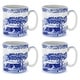 Spode Set of 4 Blue Italian Mugs - Bed Bath & Beyond - 39033288