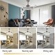 Crystal LED Chandelier Invisible Ceiling Light Lamp w/ Remote Control ...