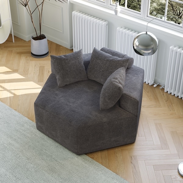 hexagon shape sofa