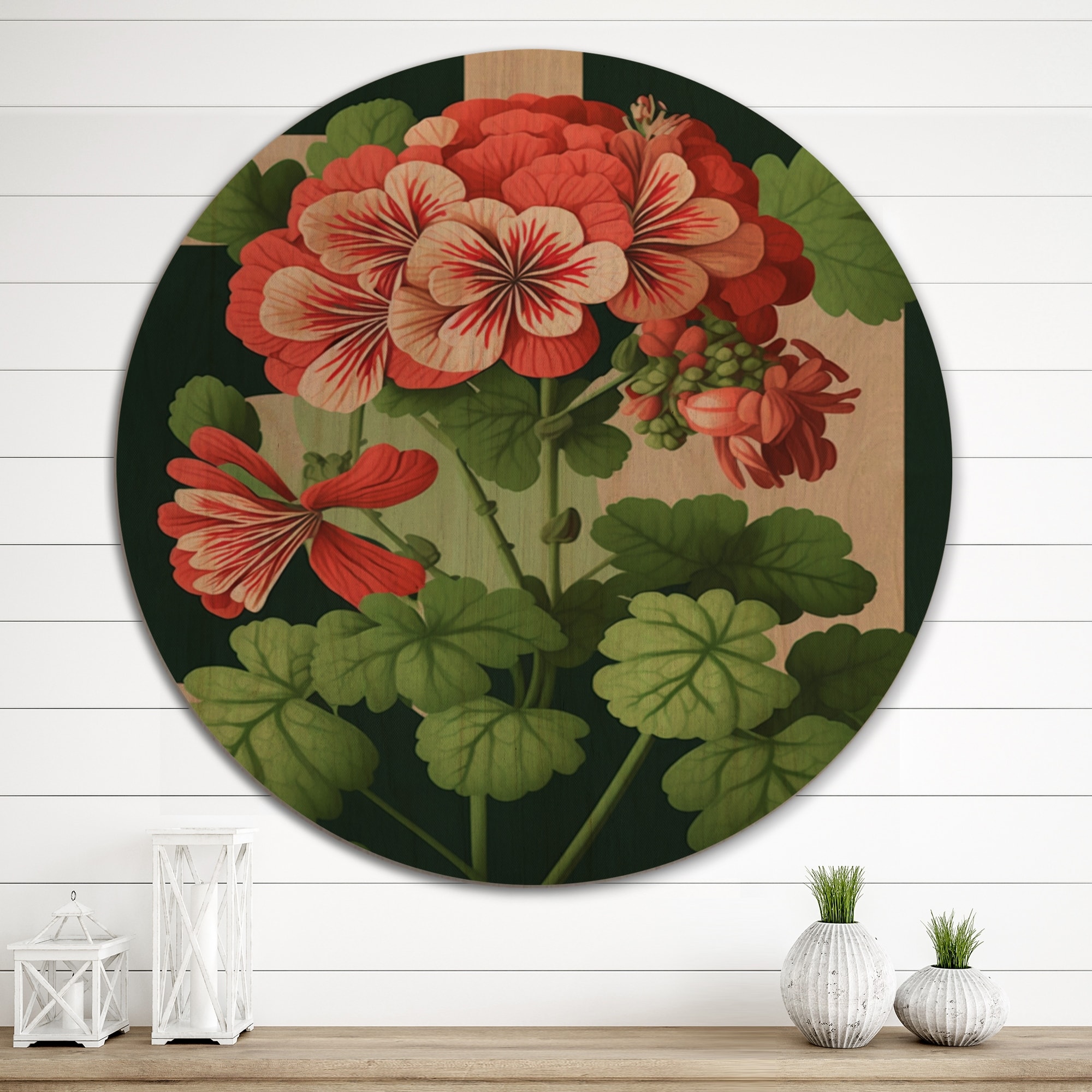 geranium art