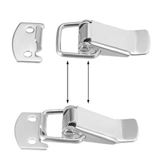 2 pcs 304 Stainless Steel Spring Loaded Toggle Latch, 49mm Overall ...