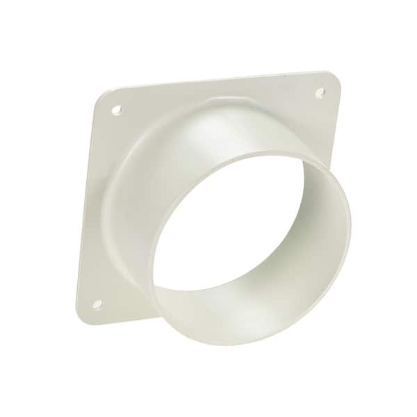 4Inch Duct Connector Flange ABS Plastic Mounting Plate Hose Pipe ...