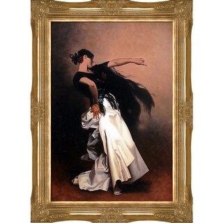 John Singer Sargent 'Study for Spanish Dancer, 1879-1882' Hand Painted ...