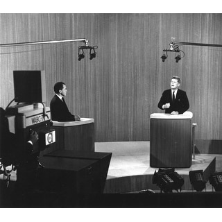 Richard Nixon And John F Kennedy At The Kennedy-Nixon Debates History ...