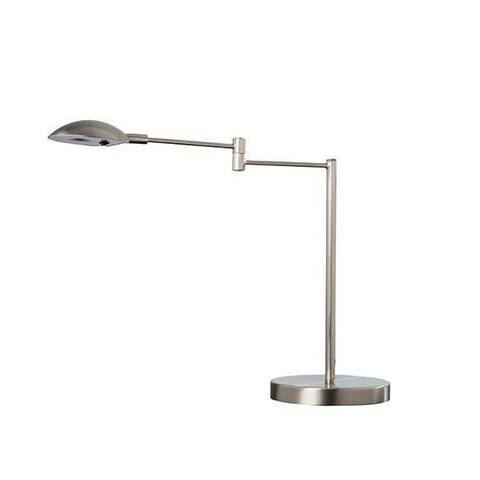 Desk Lamp with Adjustable Swing Metal Arm, Silver - Overstock - 33808827