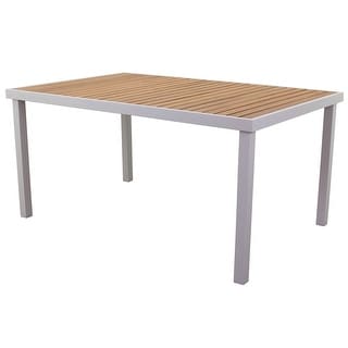 Courtyard Casual Catalina 60" x 39" Rectangle Dining Table - Bed Bath ...