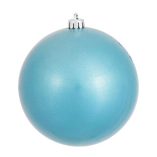 Vickerman 4.75" Turquoise Candy Ball Ornament, 4 per Bag - Bed Bath ...
