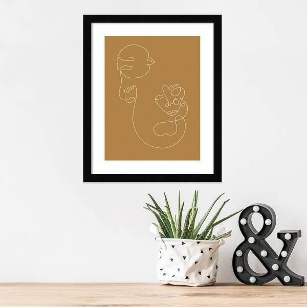 Hold On To Freedom by Shatha Al Dafai Framed Art Print - Bed Bath ...