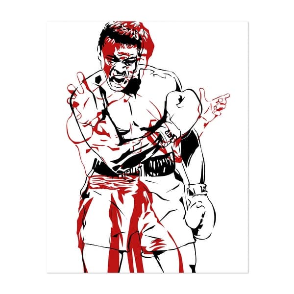Alee Illustrations Bruce Lee Muhammad Ali TV Movies Art Print/Poster ...