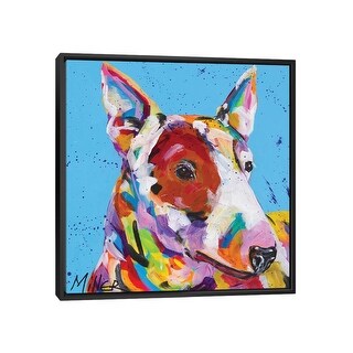iCanvas "American Pit Bull Terrier" by Tracy Miller Framed - Bed Bath ...