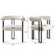Boucle Upholstered Arm Chair(Set of 2) - Bed Bath & Beyond - 39856243