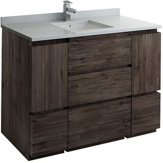 Fresca Formosa 47" Single Free Standing Wood Vanity Cabinet Only ...
