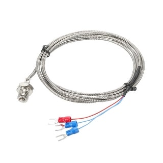 K Type Temperature Sensor M10 Thermocouple 6.6ft -50 to 200°C(-58 to ...