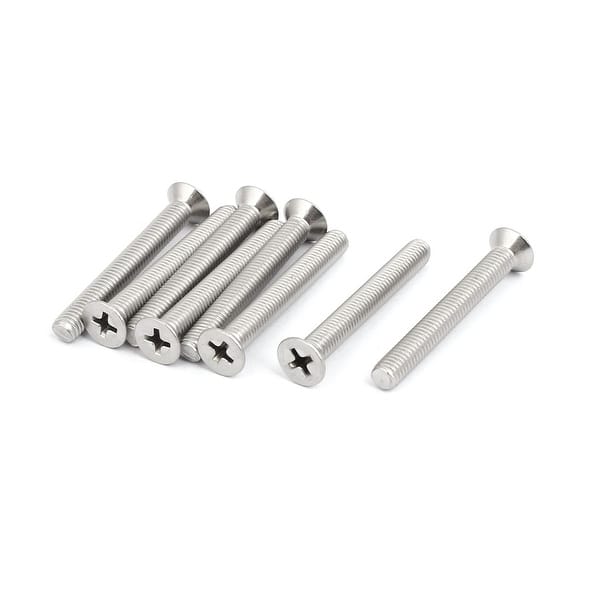 M5x40mm 316 Stainless Steel Phillips Countersunk Bolt Machine Screw ...