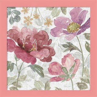 Beth Grove 'Springtime Bloom II Dark' Framed Art - Bed Bath & Beyond ...