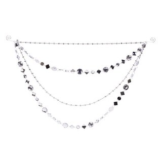 Jewel Bead and Chain Link Garland (Set of 2) - Bed Bath & Beyond - 42886695