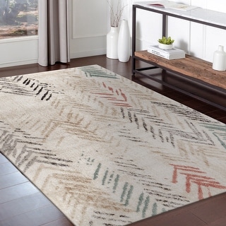 Sevita Multicolored Abstract Arrows Area Rug - Bed Bath & Beyond - 30812167