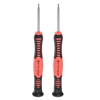 2pcs Precision Tri-point Screwdriver Y0.6 Head Swivel Lid Nonslip ...