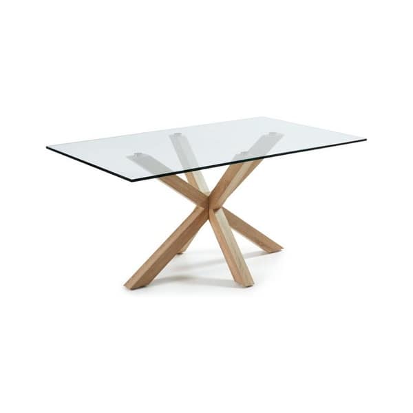 Arya Tempered Glass Dining Table - Clear - Bed Bath & Beyond - 36043008