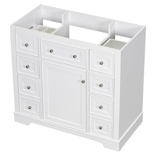 36 in. The Freestanding Bath Vanity Base without Top - Bed Bath ...