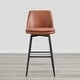Spruce & Spring Ariel Counter Height Swivel Barstool Set - Bed Bath ...