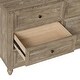 Gerald Traditional Wooden 6 Drawer Dresser With Storage By HULALAHOME ...