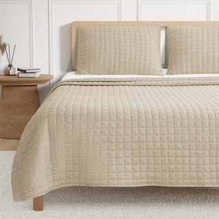 3-Piece Soft Jersey Knit Quilt Set - Bed Bath & Beyond - 42372881