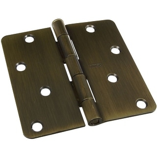 National Hardware N830-174 SPB512RC Round Corner Door Hinge, Antique ...