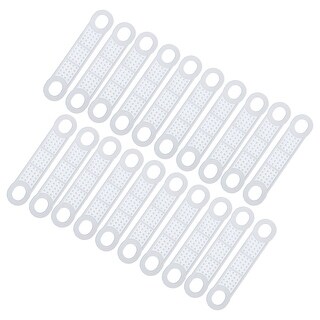 50Pcs Non-Slip Silicone Hanger Grips Clothes Hanger Strips, Clear 4.13 ...
