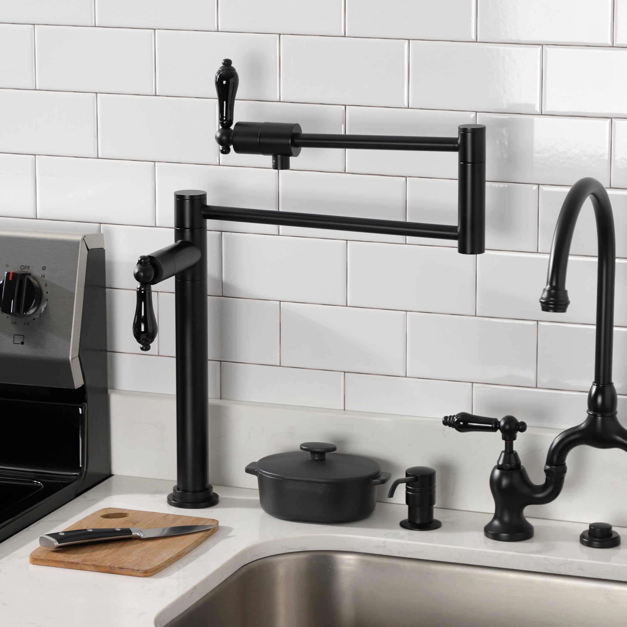 Deck Mount, Pot Filler Kitchen Faucets - Bed Bath & Beyond