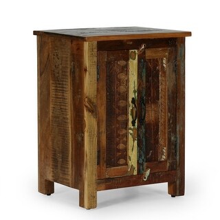 Arthur Wood Handcrafted 2 Door Sideboard, Natural and Multi-Colored ...