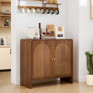 29.53in.H arched Line Storage Cabinet with Adjustable Partition - Bed ...
