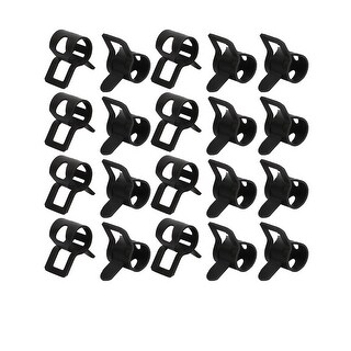 20 Pcs 6mm Spring Type Action Fuel Hose Pipe Low Pressure Air Tube Clip ...
