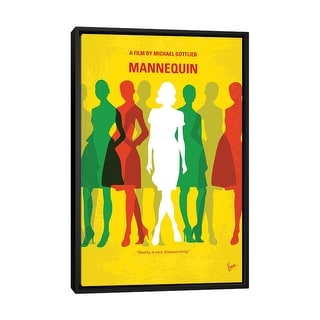 iCanvas "Mannequin Minimal Movie Poster" by Chungkong Framed Canvas ...