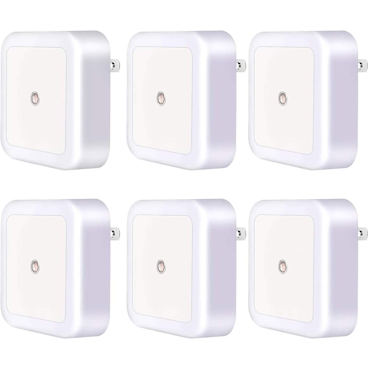 Night Lights Plug into Wall with Auto Dusk to Dawn Light Sensor - Bed ...