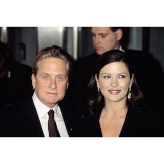Michael Douglas And Catherine Zeta-Jones At Premiere Of It Runs In The ...