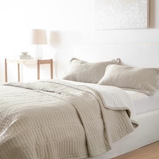 Jennifer Adams Codora 3pc. Wrinkle-Resistant Reversible Coverlet Set ...