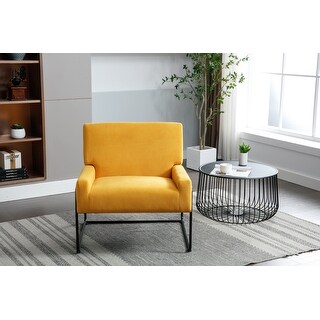 Livingroom Polyester Fabric Accent Arm Chair Single Sofa Lounge Chairs ...