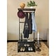 Bamboo Entryway Hall Tree with Storage Area - Bed Bath & Beyond - 37213309